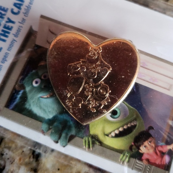 Disney | Jewelry | Collectible Monsters Pin | Poshmark